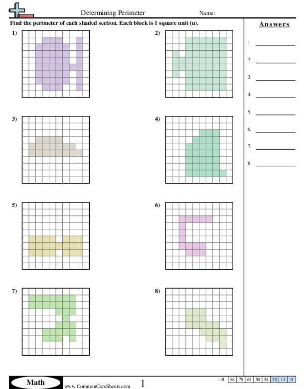 Area & Perimeter Worksheets | Free - Distance Learning, worksheets and ...