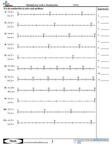 Multiplication Worksheets | Free - Distance Learning, worksheets and ...