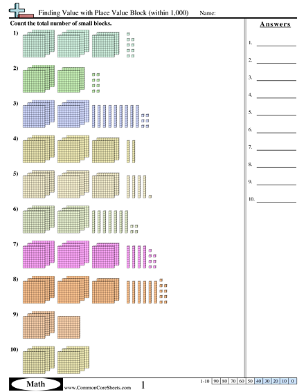 Value & Place Value Worksheets | Free - Distance Learning, worksheets ...
