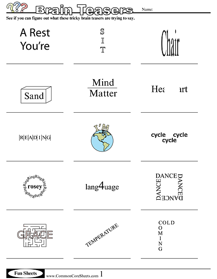 Fun Worksheets | Free - Distance Learning, worksheets and more ...